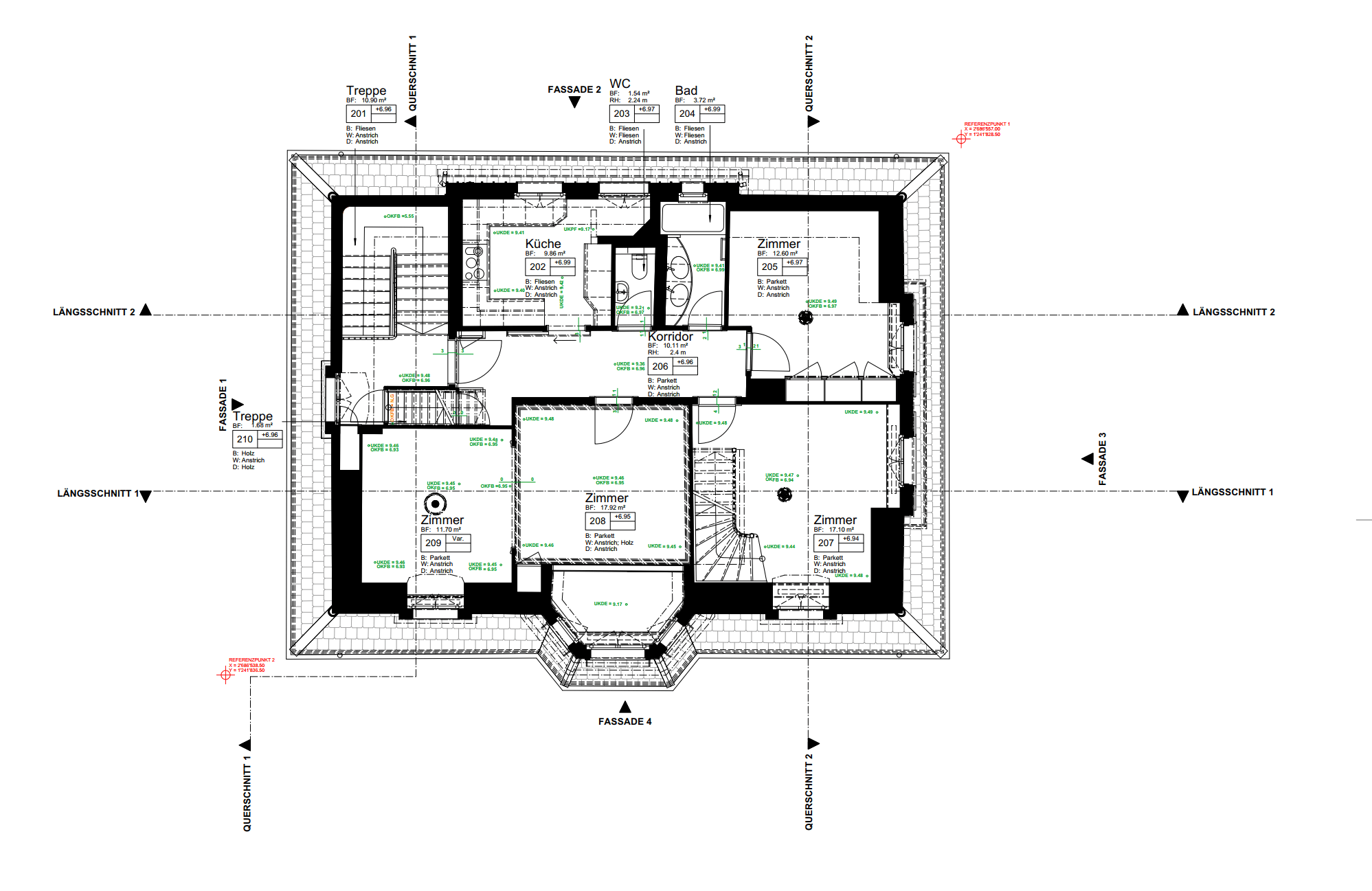2D Plans from Point Cloud Data – Floor Plans, Sections & Elevations